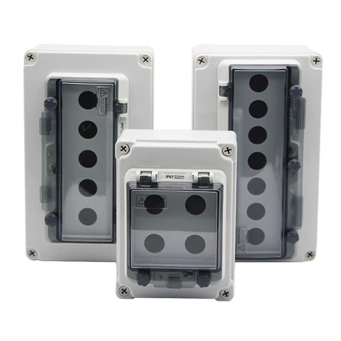 push button enclosure with cover , push button control box, push button ...